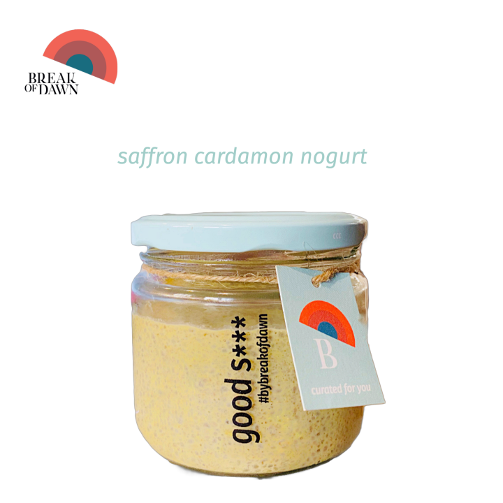 Break of Dawn Saffron Cardamom Nogurt (PREORDER) – Greend - The Vegan Store