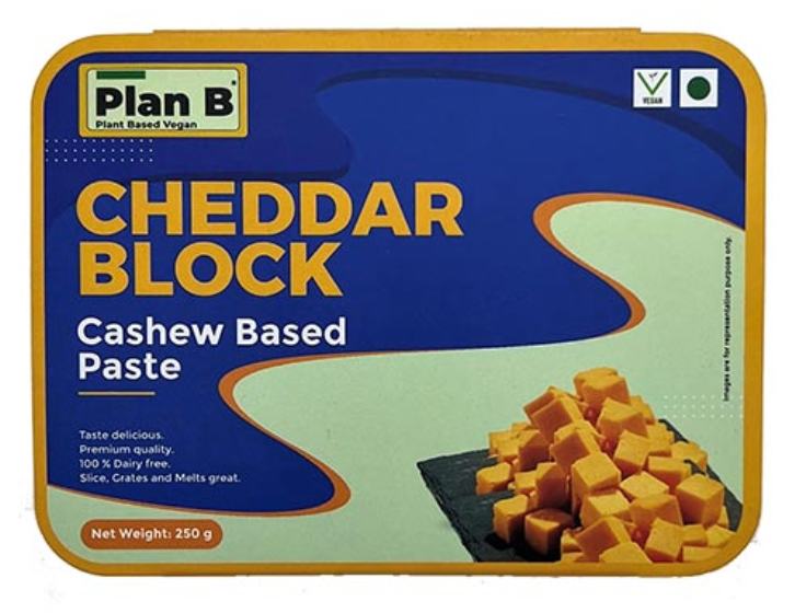 Plan B Cheddar Cheese Blocks (Pack of 3) – Greend - The Vegan Store